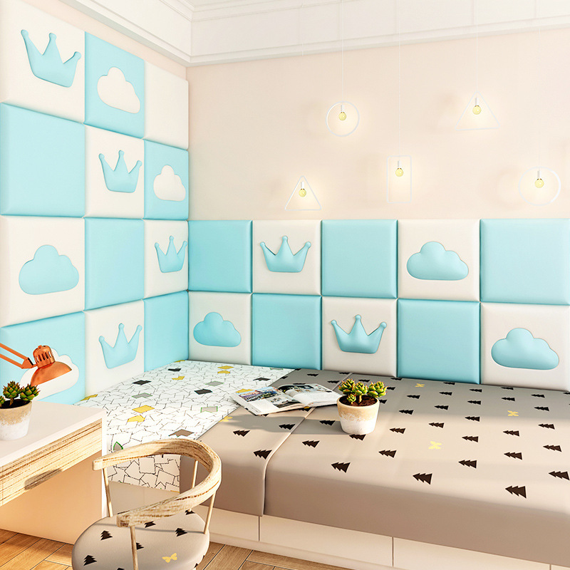 【Living】Wall soft package wall is sticking bumps anti-collision ...