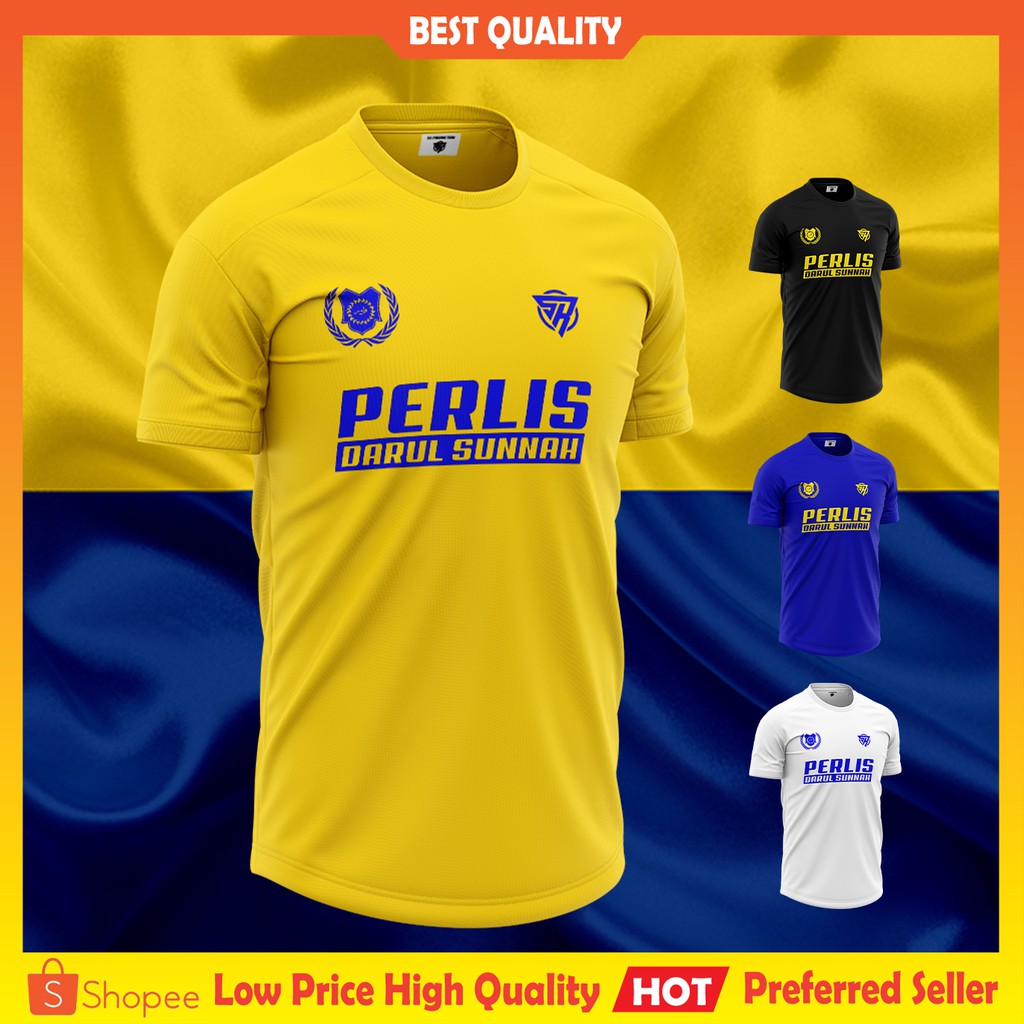 [🔥PROMOSI🔥] JERSI PERLIS | PERLIS JERSEY 👉🏼[3helai-RM80]👈🏼 | Shopee ...