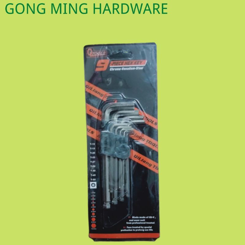 🎉READY STOCK🎉 9PC HEX KEY RING/MM | Shopee Malaysia