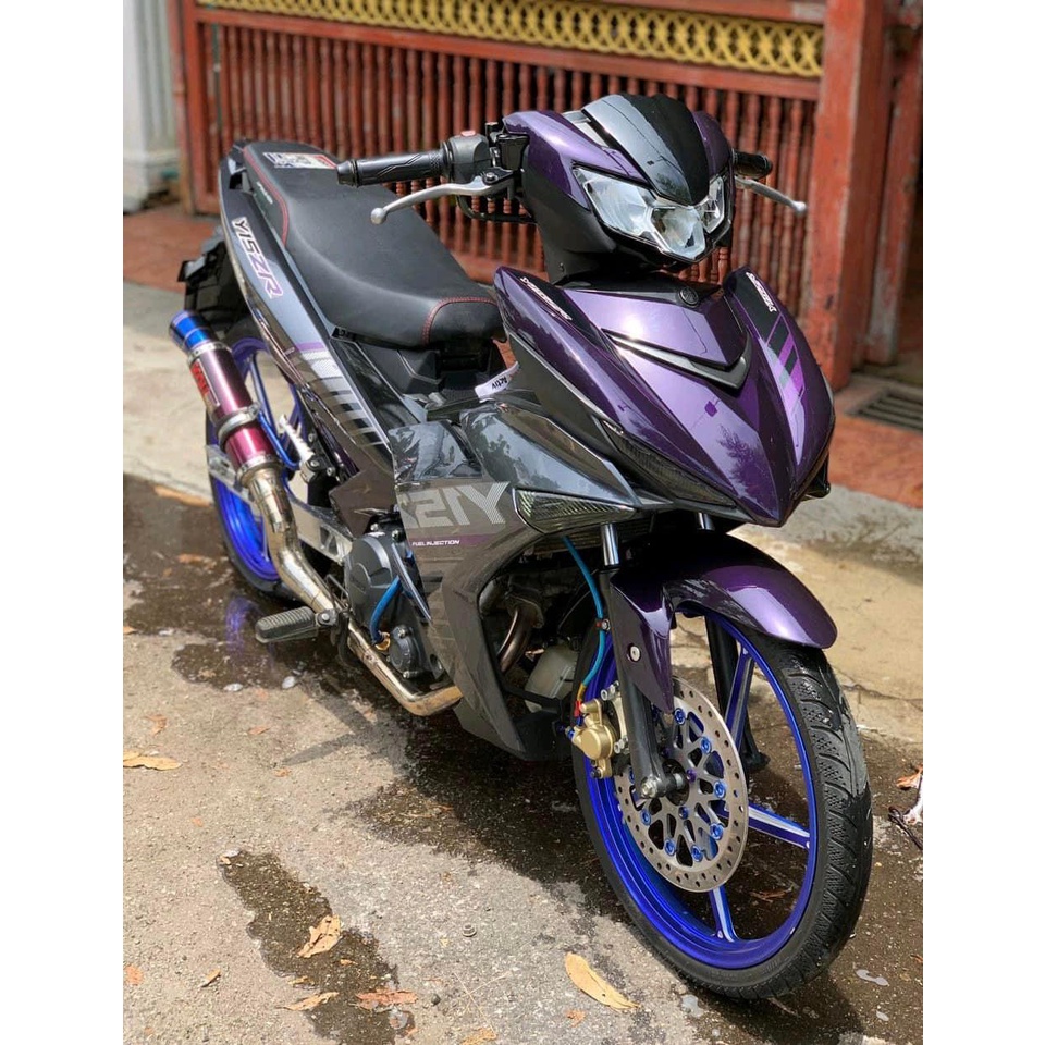 COVERSET Y15ZR V1 V2 PURPLE GREY ORI COLOR HONG LEONG YAMAHA HLY Y15ZR Y15 YSUKU ORIGINAL VELOZI ...