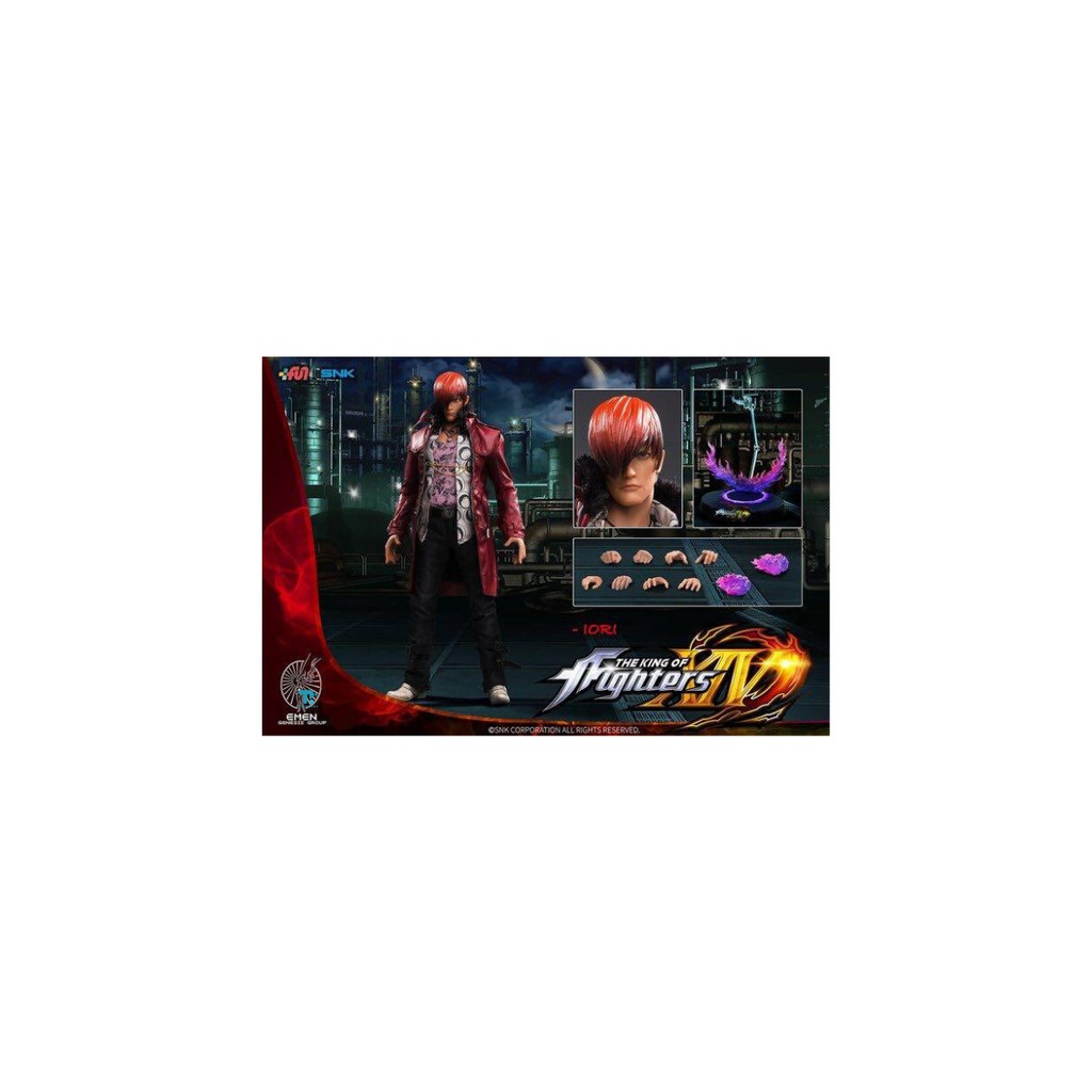Genesis Emen 1/6 The King Of Fighters XIV – IORI (KOF-IR01) Collectible ...