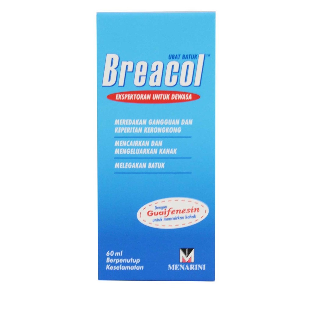 Breacol Cough Relief Adult Syrup 60ml | Shopee Malaysia