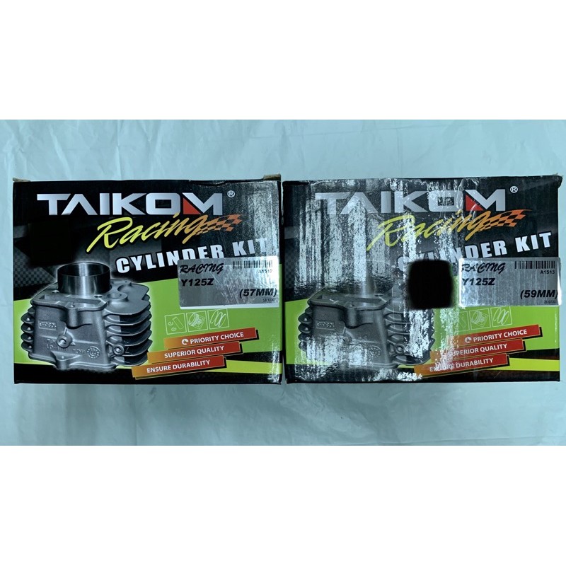 TAIKOM RACING Yamaha Y125Z / Y125ZR / 125Z / 125ZR Block Set (57 59 60MM STD) 100% Original ...
