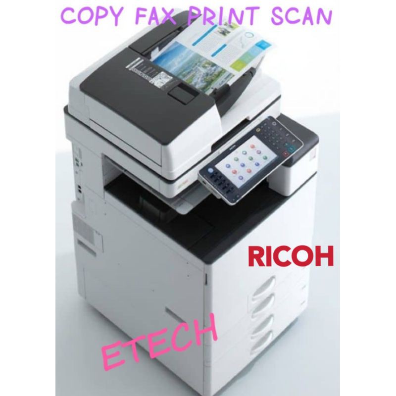Ricoh Aficio MPC3503 MPC3003 Color Photocopier Copy Machine Photostat ...