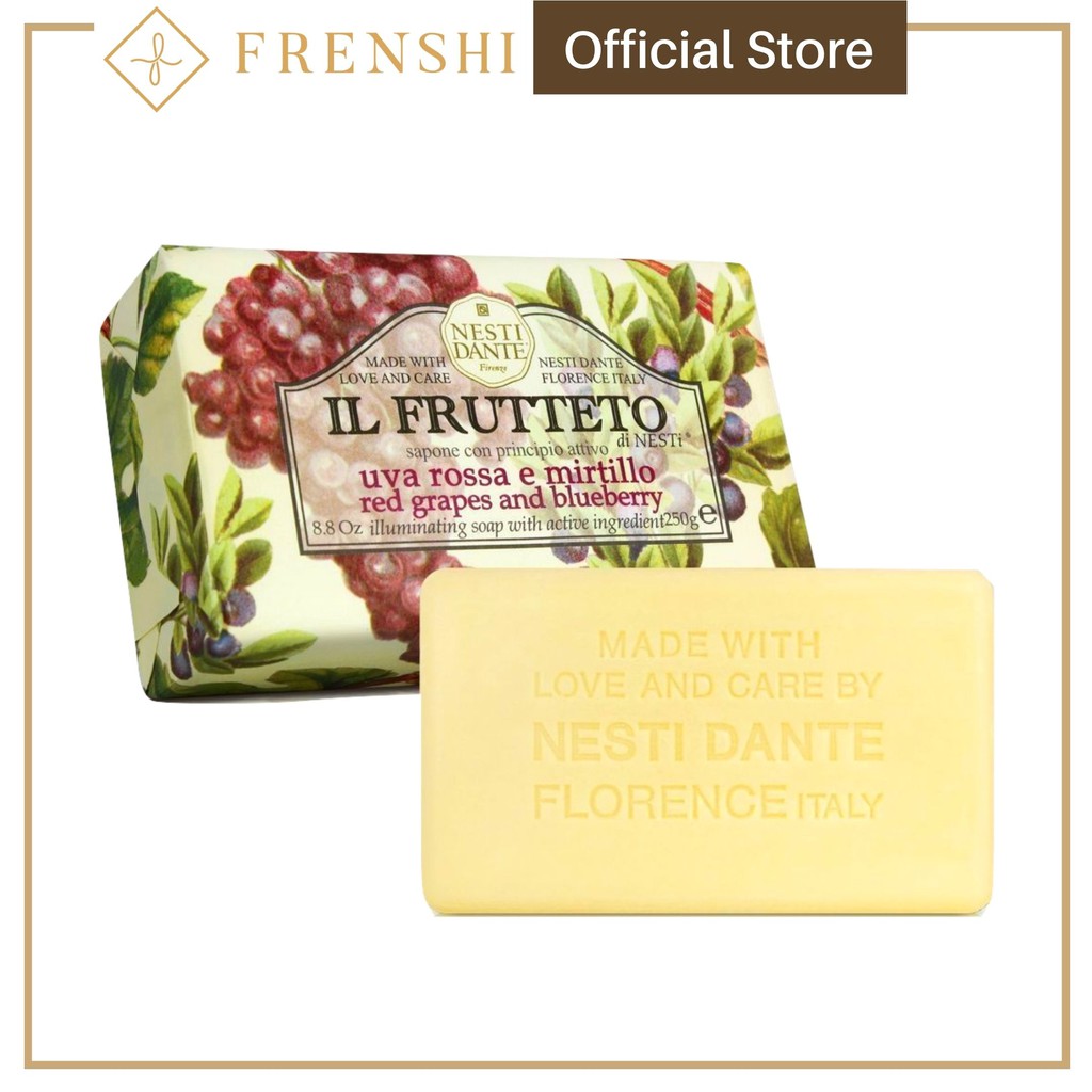 Frenshi Nesti Dante Natural Soap (Made in Italy) - Il Frutteto Red ...