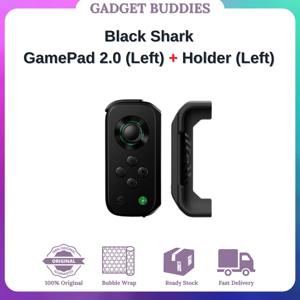 (Ready Stock) Black Shark GamePad 2.0 + Holder (Left) | Blackshark ...