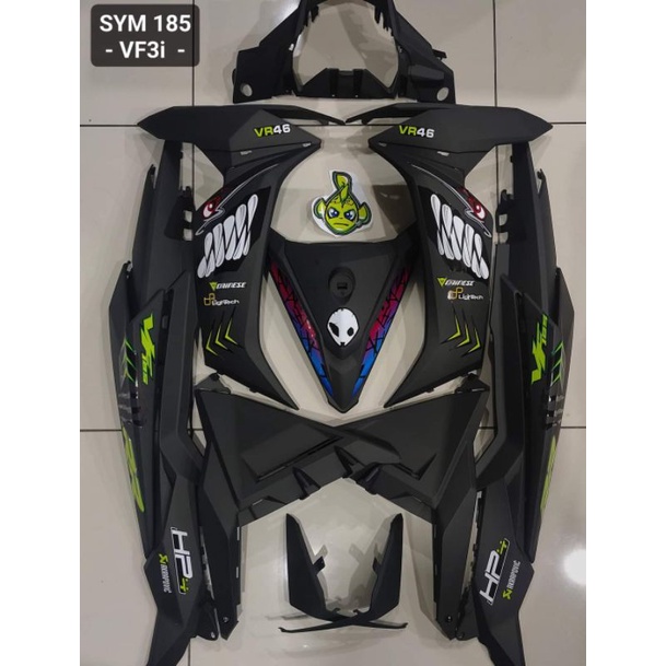 STICKER SYM 185 VF3I DRAGON STRIPE SYM 185 SHARK | Shopee Malaysia