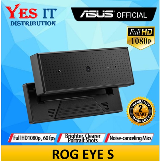 ASUS GAMING WEBCAM ROG EYE S X5 USB CAMERA FULL HD 1080P STREAMING AT ...