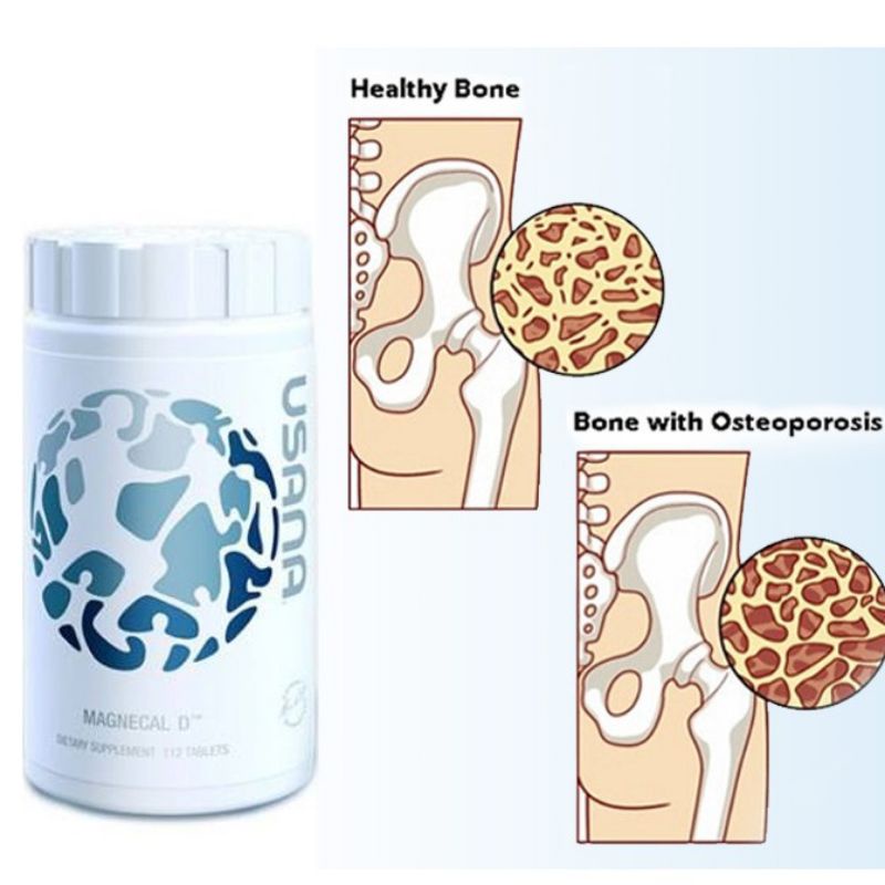 Usana Magnecal D Plus 112Tablets Calcium Magnesium & VITAMIN D Bone ...