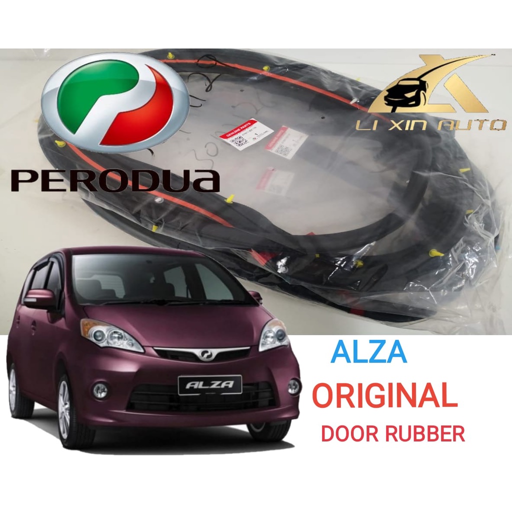 PERODUA ALZA 09-21 ORIGINAL DOOR RUBBER DOOR W/STRIP ( PINTU GETAH ORI ...