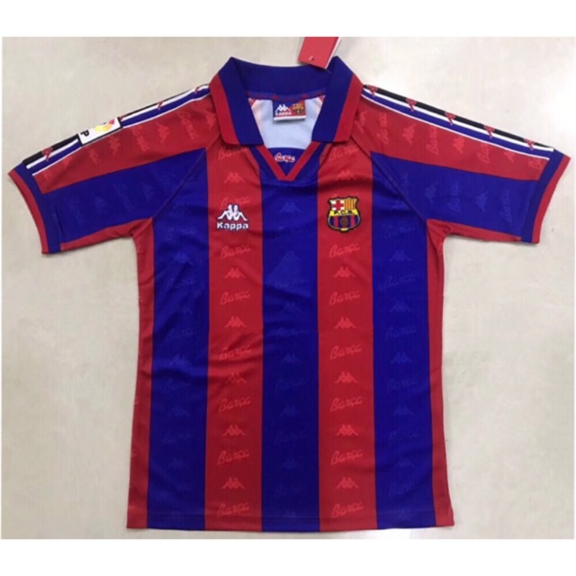96/97 FC Barcelona retro kits | Shopee Malaysia