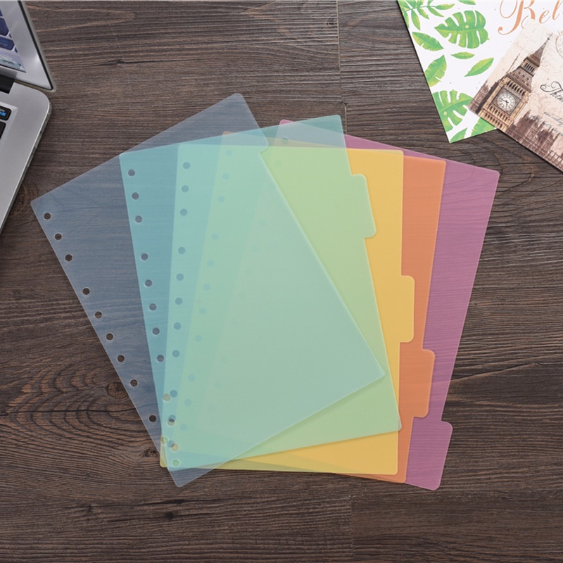 [Ready Stock] A5 colorful planner Diaries divider (5pcs) | Shopee Malaysia