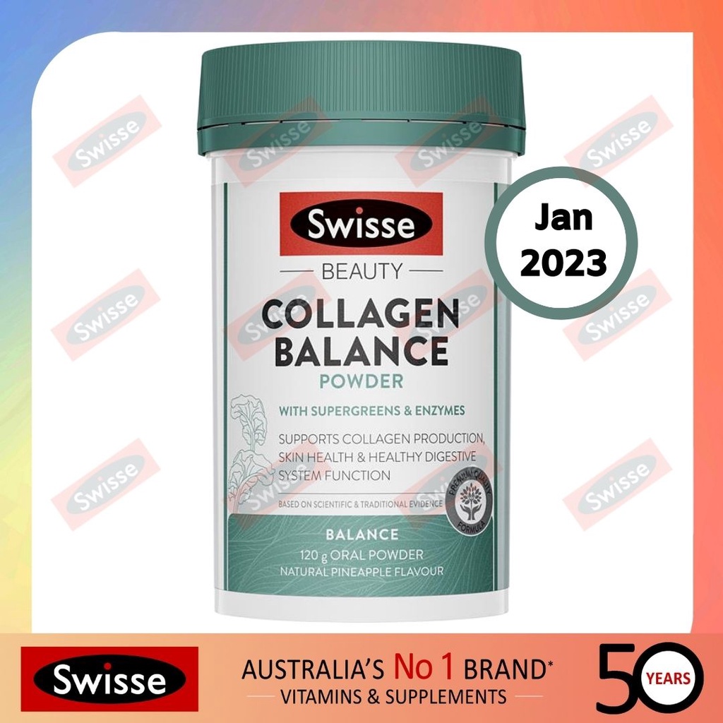 SWISSE Collagen Balance Powder (120g) | Shopee Malaysia