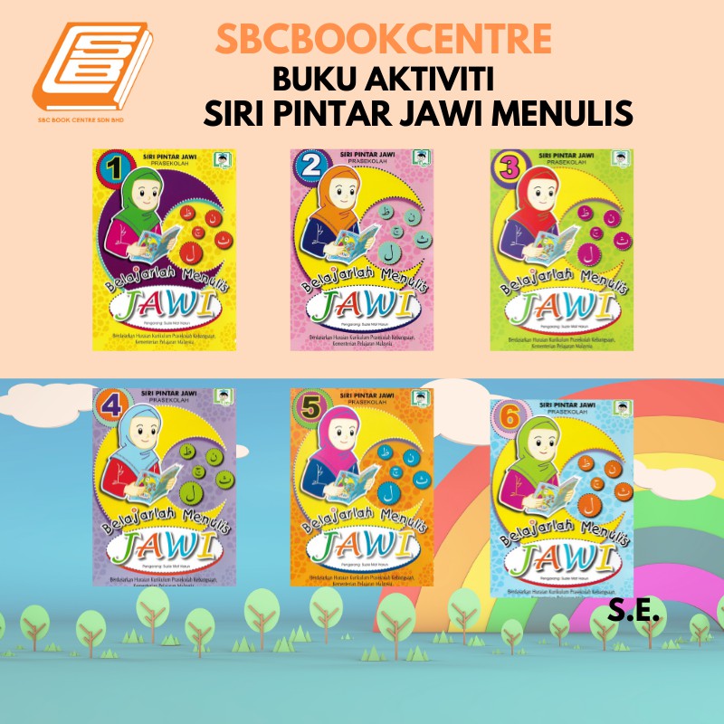 [SBCB] Buku Prasekolah Siri Pintar Jawi Menulis | Shopee Malaysia