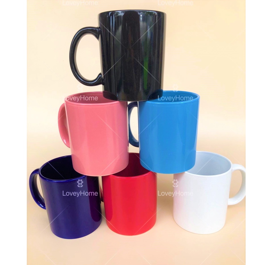 Colorful Mug Ceramic Cup Coffee Tea Milk Office Drink Water Simple ...