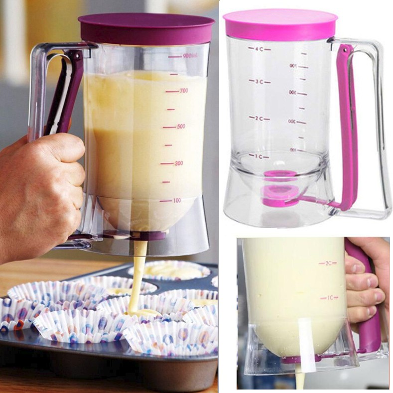 Alat Buat Kek Batter Dispenser Cake Cupcake Snap Helper Muffins ...