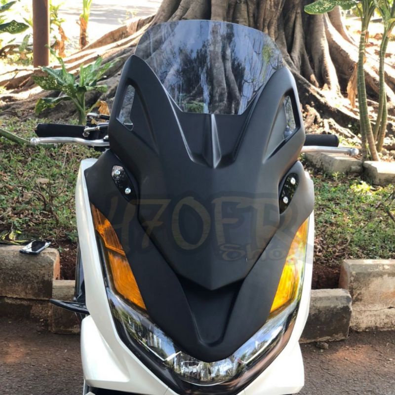 Pcx new 160 windshield frame baby Forza model. Honda PCX 160 shield ...