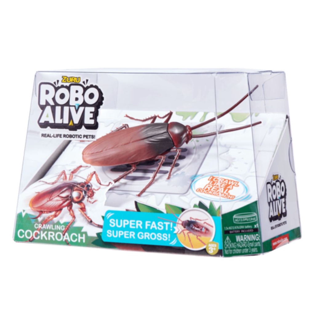 ZURU Robo Alive Crawling Cockroach | Shopee Malaysia