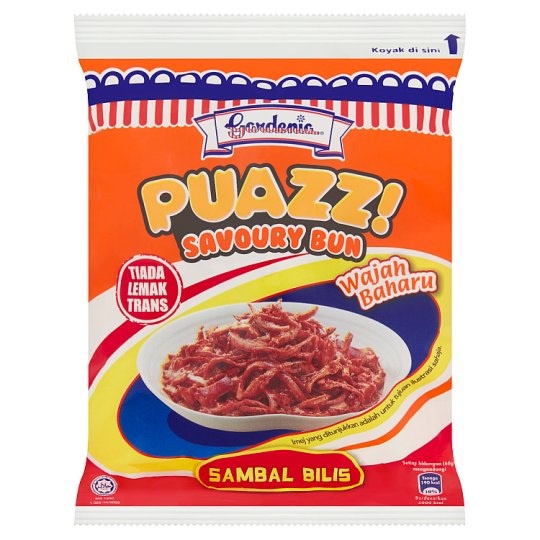Gardenia Puazz Black Pepper Chicken 60g Savoury Bun Sambal Bilis Quick ...