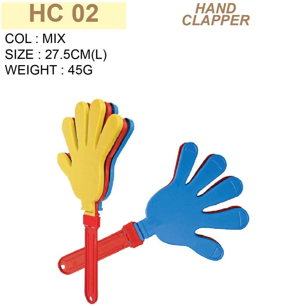 PARTY HAND CLAPPER HC02 | DOORGIFT | SOUVENIR | GIFT | EVENT | HADIAH ...