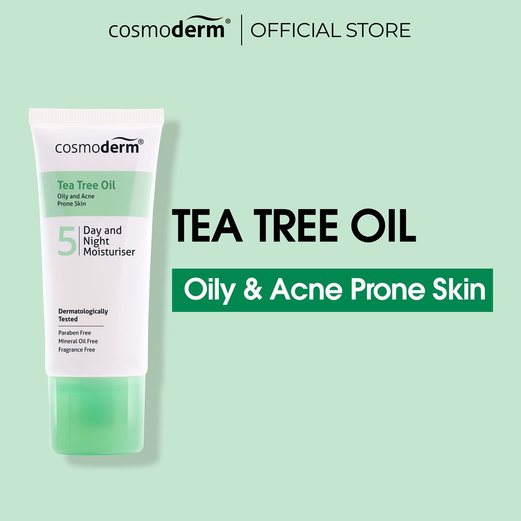 Cosmoderm Tea Tree Oil Day & Night Moisturiser (50ml) | Shopee Malaysia
