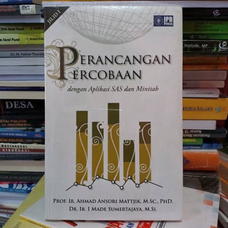 Experiment Design with Sas and Minitab applications volume 1 | Shopee ...