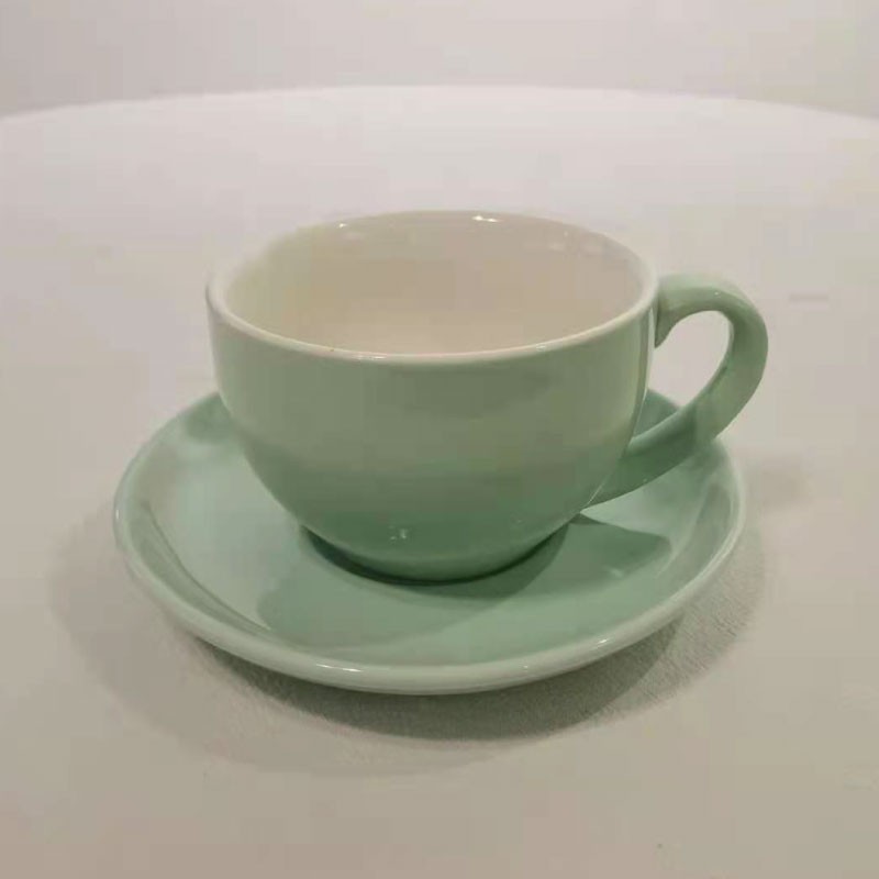 Ceramic Coffee Cup Set Colourful Ceramic Barista Latte Cup set ...