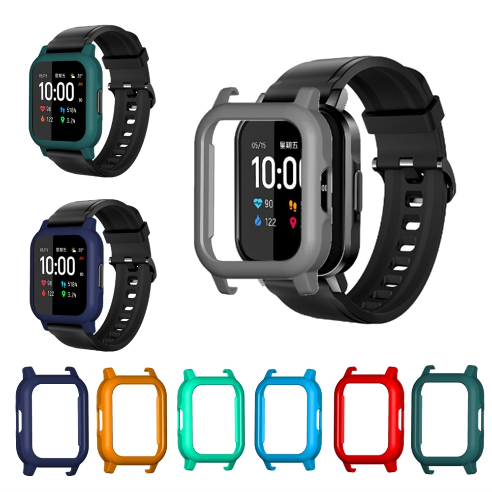 PC Protector Case Cover For Aukey LS02/Haylou Solar LS02 Smart Watch ...