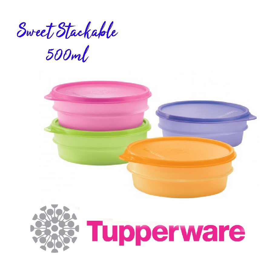 💥Special offer!💥Tupperware Sweet Stackable (4) 500ml | Shopee Malaysia
