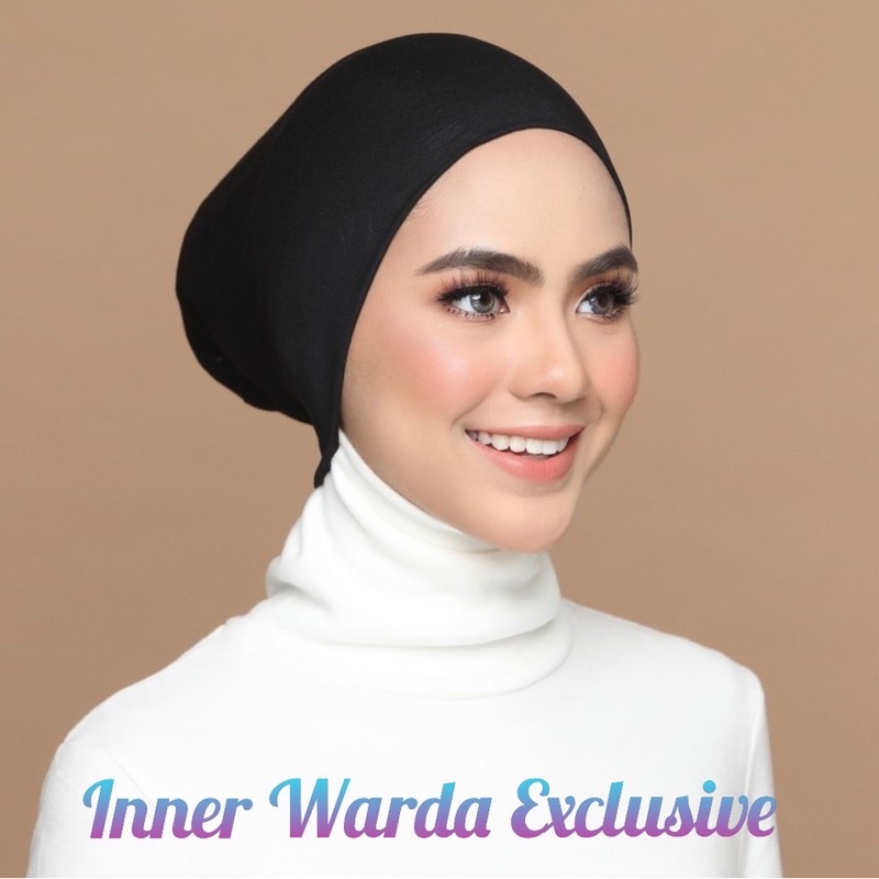 🔥READY STOK🔥Inner WARDA Catton Jersey(BLACK) | Shopee Malaysia