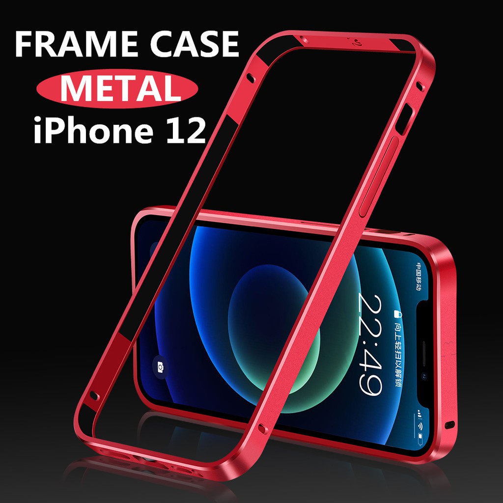 New Fashion Aluminum Metal Bumper For iPhone 15 Pro Max 14 13 12 Pro ...