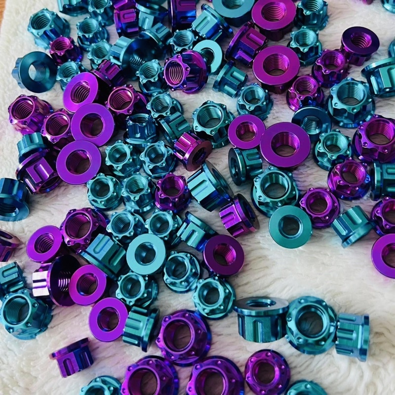 Common Gr5 titanium rivets of all kinds, 5mm, 6mm, 8mm, 10mm, 12mm ...