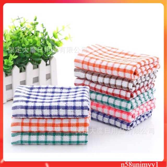 4 helai Kitchen Towel / Kain Lap Meja 厨房巾 | Shopee Malaysia