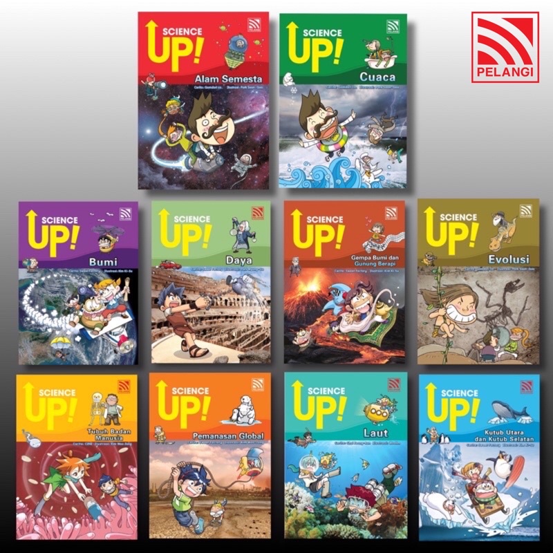 BUKU KOMIK SCIENCE UP SERIES | Shopee Malaysia
