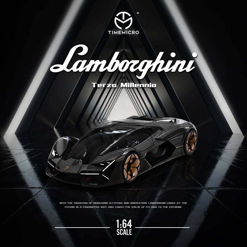 Time Micro+Bburago 1:64 Model Car Lamborghini Terzo Millennio Future ...