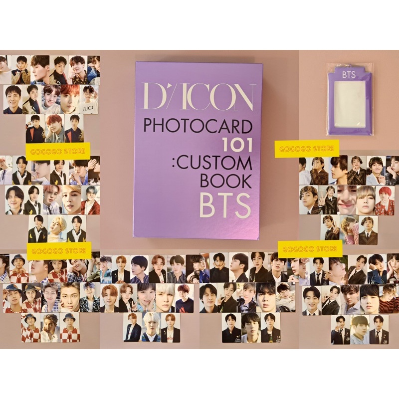 [READY STOCK] OFFICIAL BTS DICON Photocard 101: Custom Book Loose Items | Shopee Malaysia
