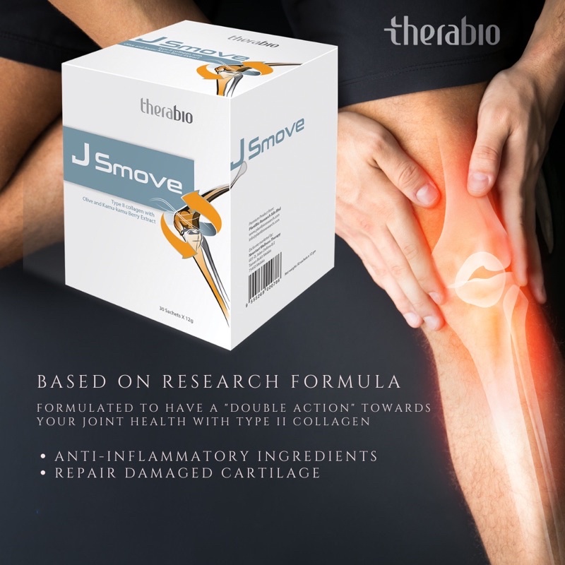 TheraBio JSMove Type II Collagen 10g x 30 sachets | Repair & Prevent ...