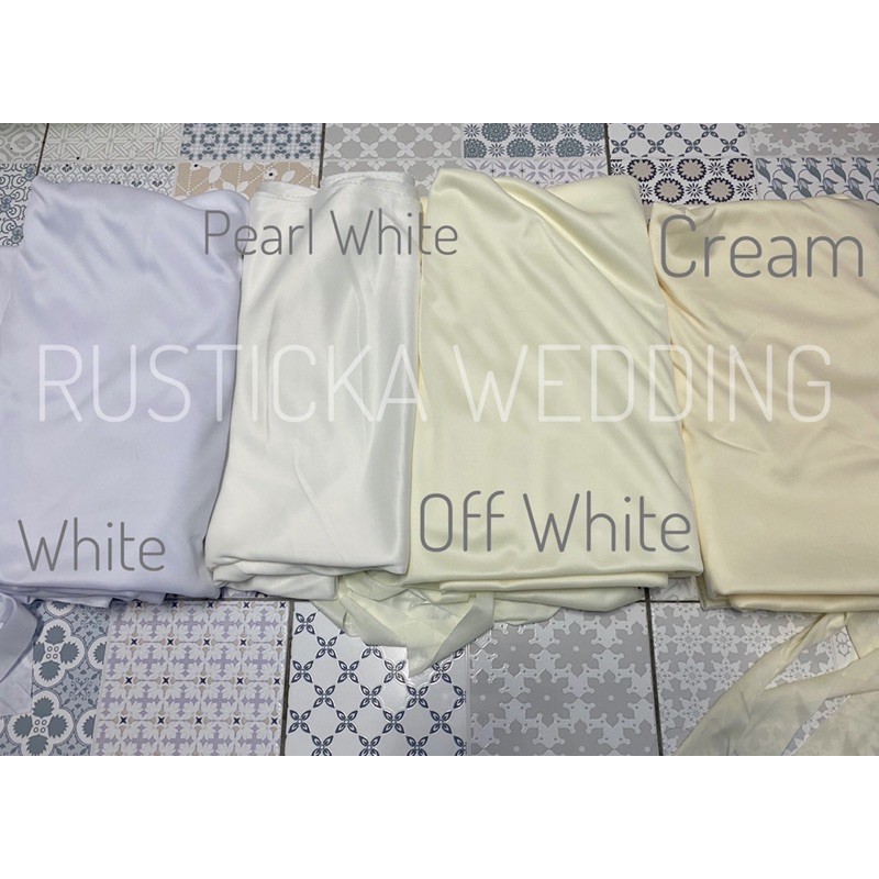 1 Large Piece Kain Backdrop Pelamin Jersey Matte Langsir Wedding Stage ...