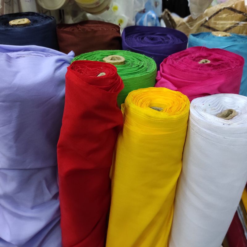 Kain Tetron Cotton (Polyster + cotton) Grape Brand | Shopee Malaysia