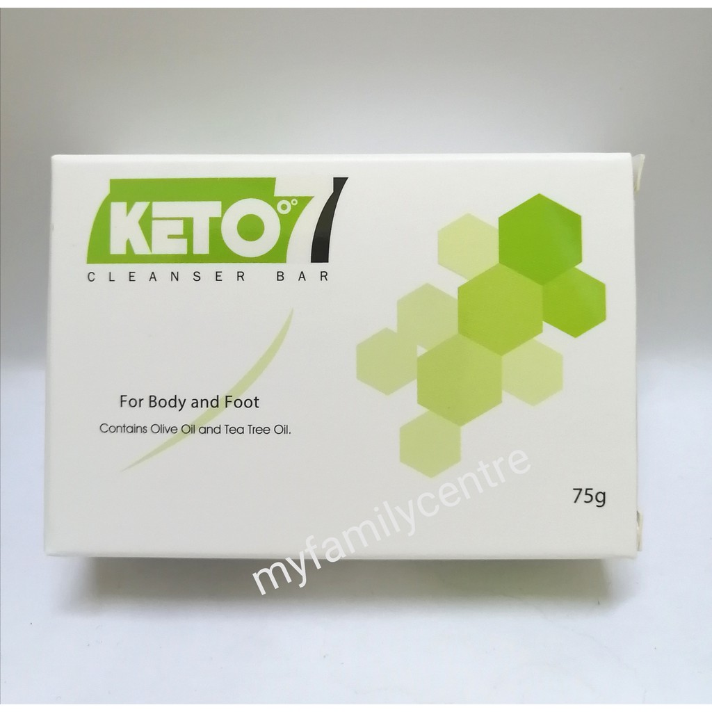 KETO 7 ANTI-FUNGAL CLEANSING BAR 75G | Shopee Malaysia