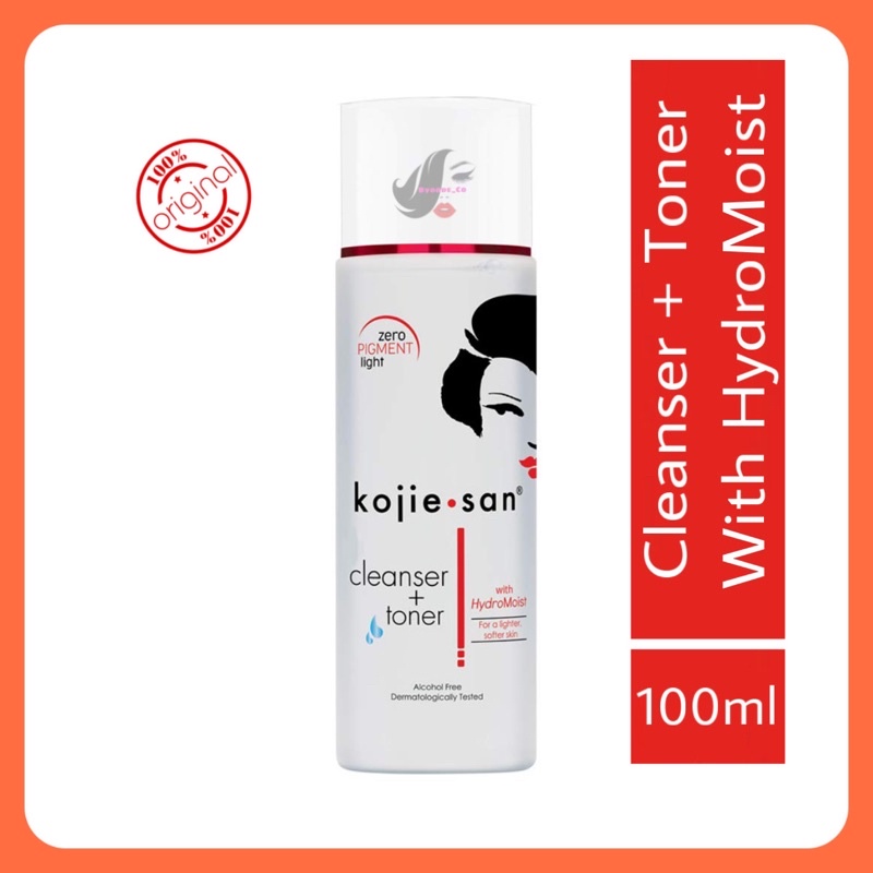 Kojie San Skin Lightening Cleanser & Toner With HydroMoist 100ml ...