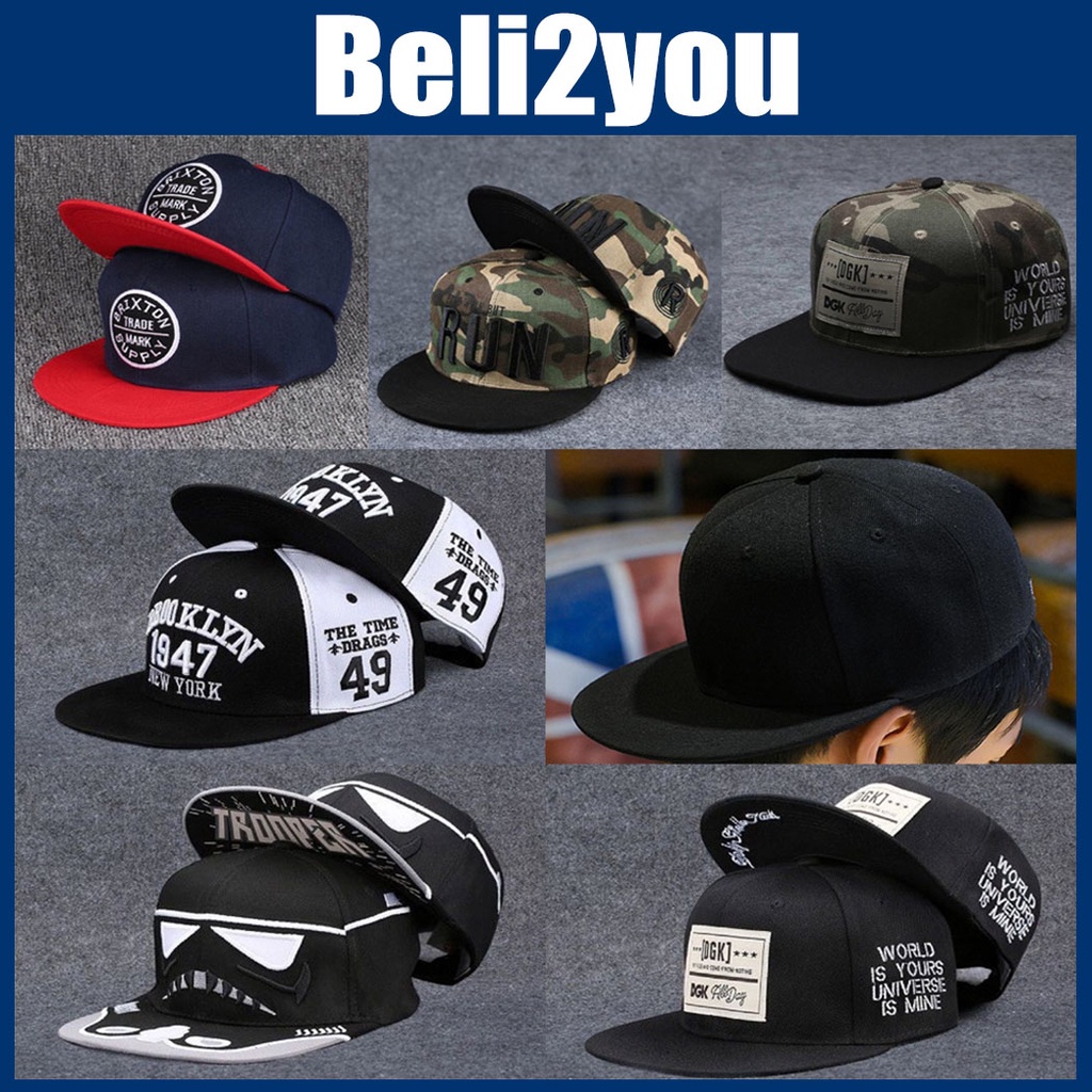 Snapback Cap Men Cap Korean Style Topi Lelaki Men Hat Lelaki Cap ...