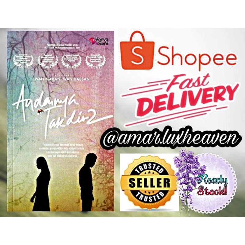 Novel Andainya Takdir 2, Wan Mahani Wan Hassan- Karyaseni (READY STOCK ...