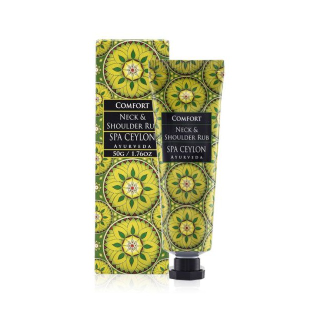 Spa Ceylon Ayurveda COMFORT - neck & Shoulder Pain 50g | Shopee Malaysia