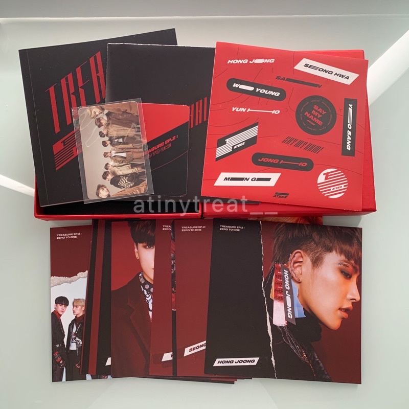 ATEEZ TREASURE EP 2 ZERO TO ONE ALBUM UNSEALED | Shopee Malaysia