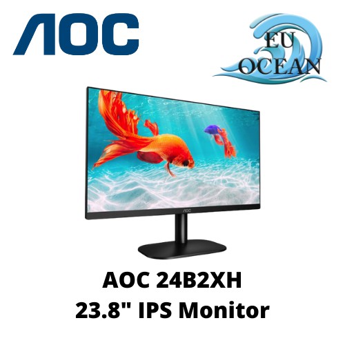 AOC 24B1XH 23.8" 16:9 1920x1080 FHD IPS Frameless Monitor | Shopee Malaysia