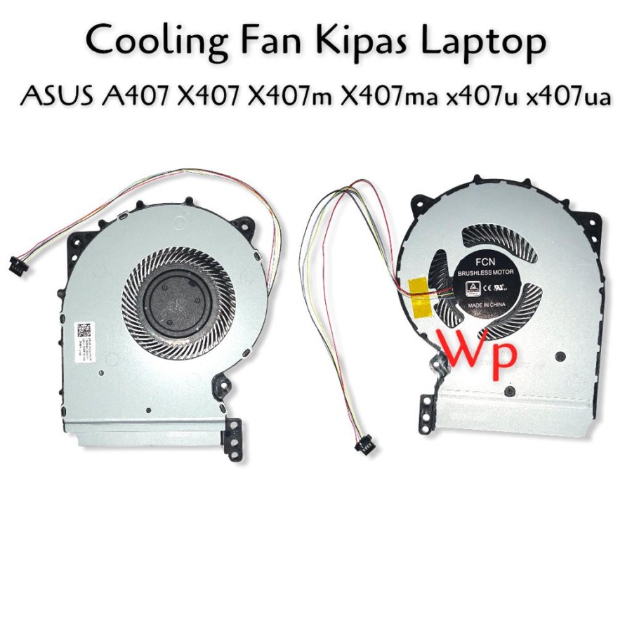 Asus A407 X407 X407 X507 X407M X407U X507M Laptop Cooling fan | Shopee ...