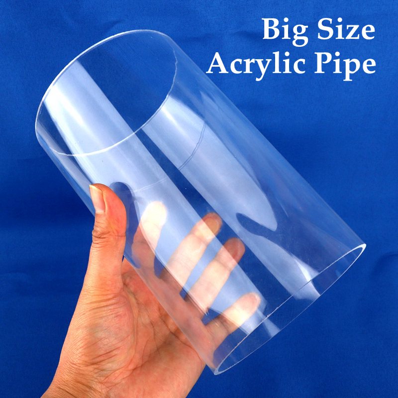 1pc OD100~160mm Length:20cm 30cm Transparent Acrylic Pipe DIY Aquarium ...