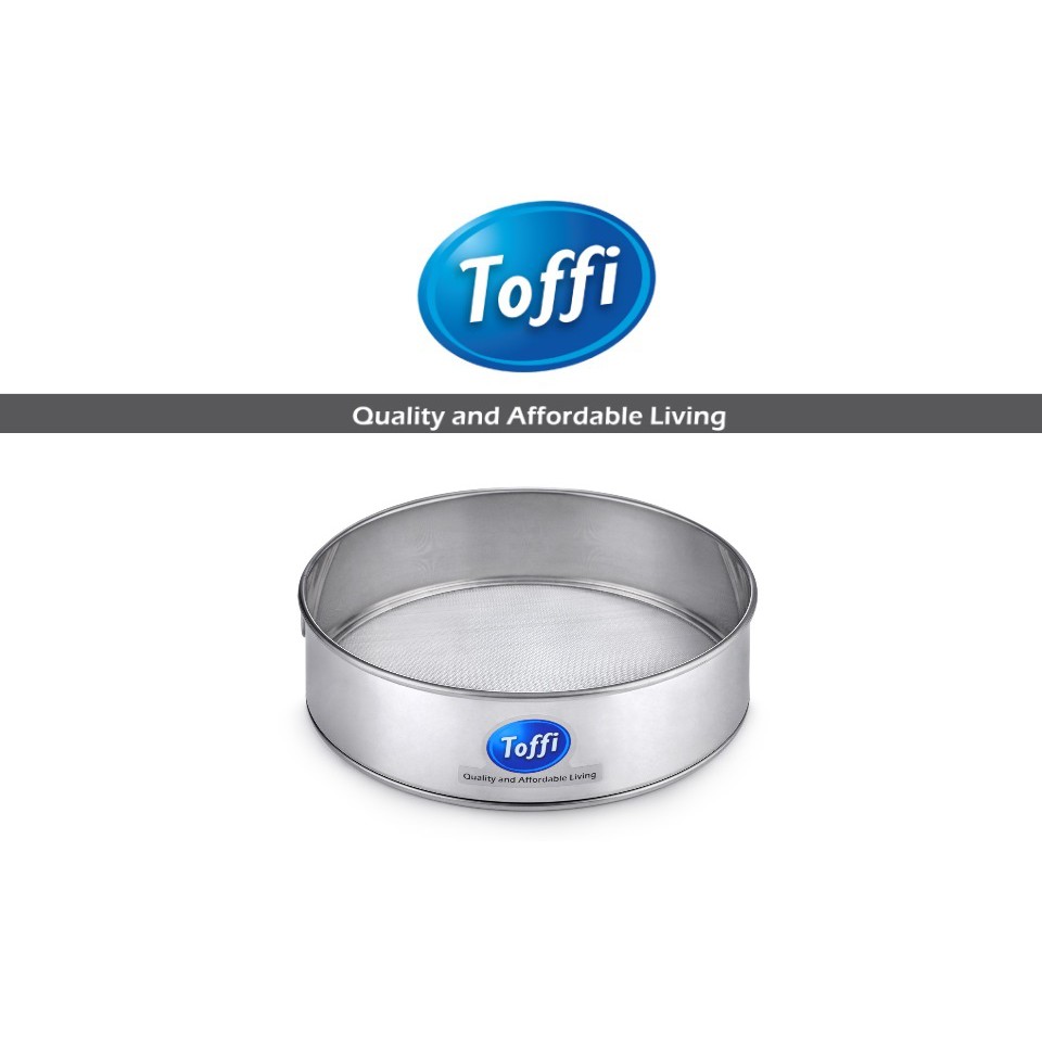 20cm/ 25cm / 30cm Stainless Steel Fine Mesh Flour Sifting Sifter Sieve ...