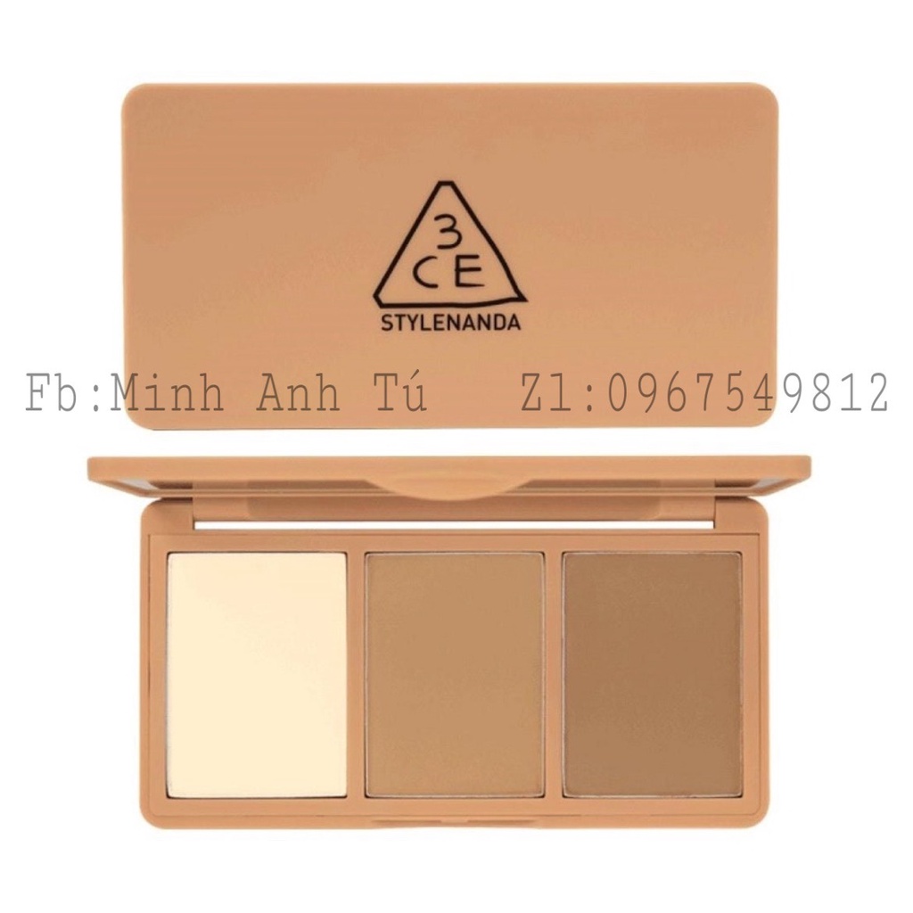 3ce FACE CONTOUR TUNING PALETTE 3-Box Korean Standard | Shopee Malaysia